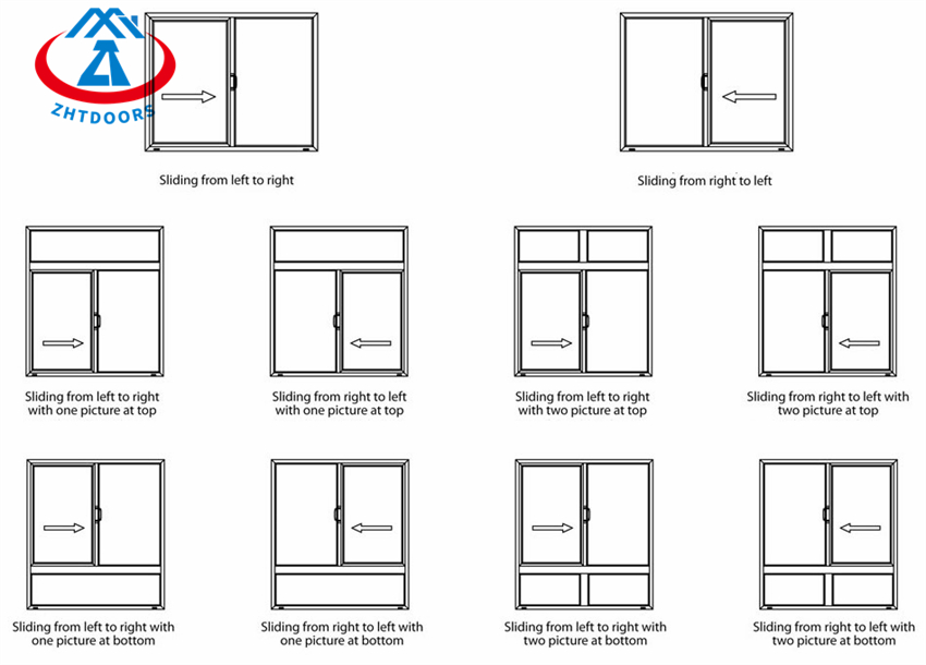 Simple Yet Extraordinary Modern Narrow Sliding Window | Zhongtai